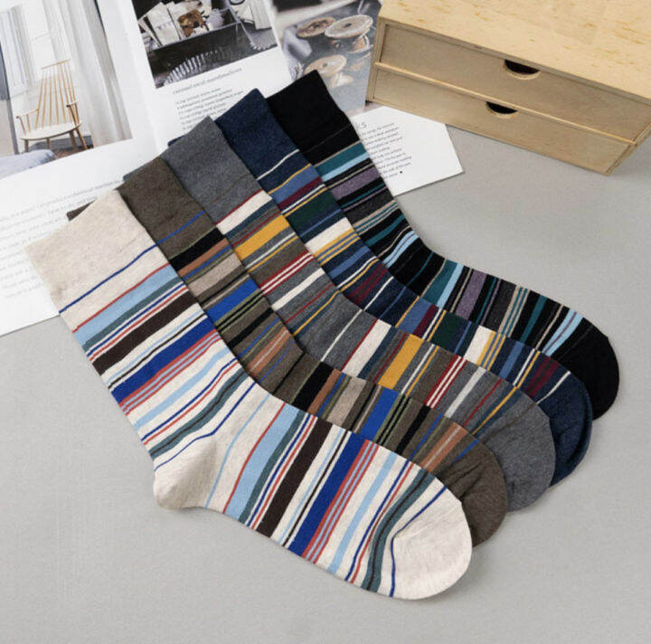 Korean Socks - Line Formal Office Socks - Iconic Socks | Lazada PH