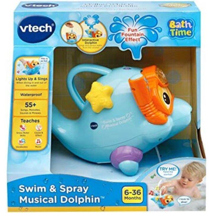 Vtech Swim and Spray Musical Dolphin | Lazada PH