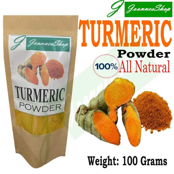[100 GRAMS] TURMERIC POWDER PURE | Lazada PH
