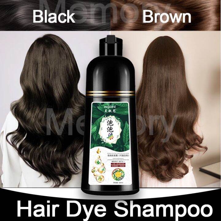 Korea Yaguan Black Hair Shampoo Effective White Hair Turns To Black Hair Dye Hair Colorin 5