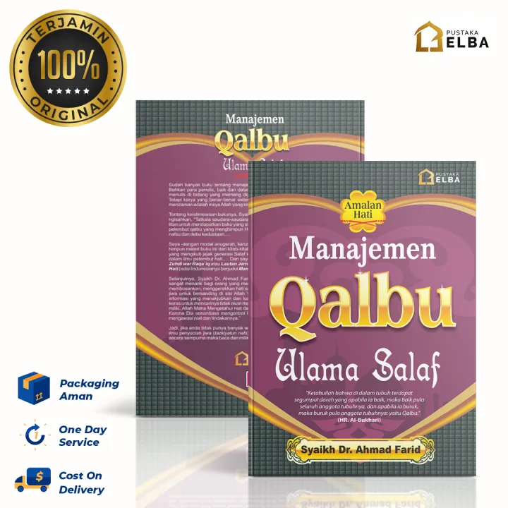[Pustaka Elba] Buku Manajemen Qolbu | Lazada Indonesia