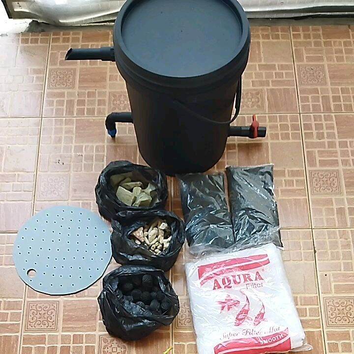 ember hitam bio filter kolam ikan koi | Lazada Indonesia