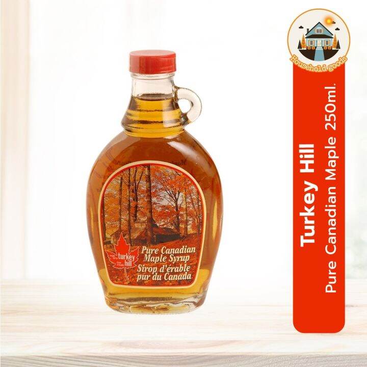Turkey Hill Pure Canadian Maple 250ml. เทอคีฮิลแคนนาเดียนเมเปิ้ลไซรัป ...