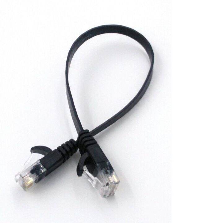 ∈ Pure copper wire CAT6 Flat UTP Ethernet Network Cable RJ45 Patch LAN ...