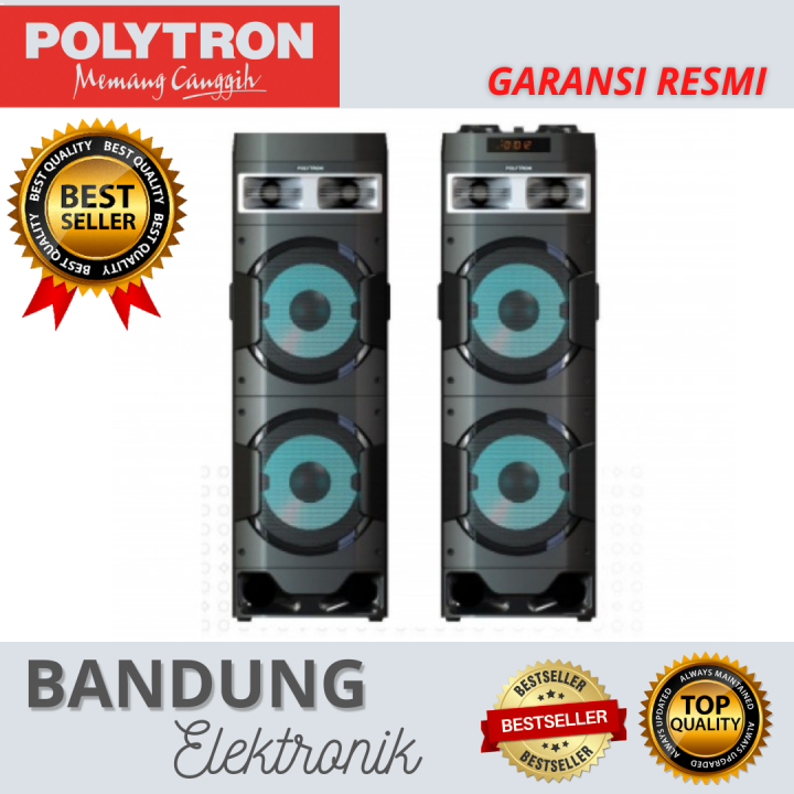 Speaker Polytron Pas 10d28 Pas10d28 Usb Bluetooth Audio Lazada