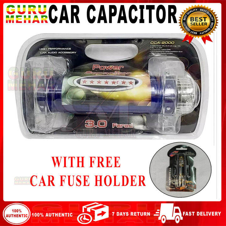 High Performance Car Audio Power Capacitor (3.0 Farad) - High Quality ...