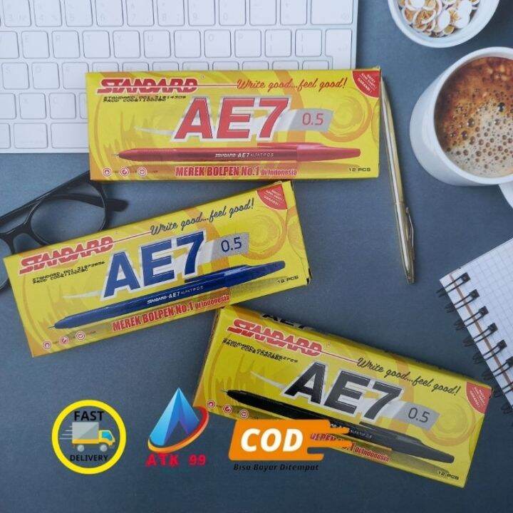 Pulpen Standar Ae7/Pena/Ballpen/Bolpoin/Ae 7 | Lazada Indonesia