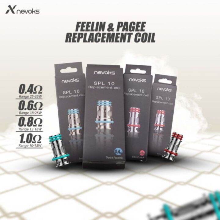 [Legit] Nevoks Spl 10 Coil Feelin Pod Occ (LEGIT) | Lazada PH