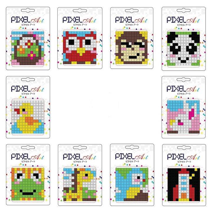 Pixel Art : ตัวต่อ 2D คละแบบ ราคาพิเศษ 69 บาท PA-001 - 010 | Lazada.co.th