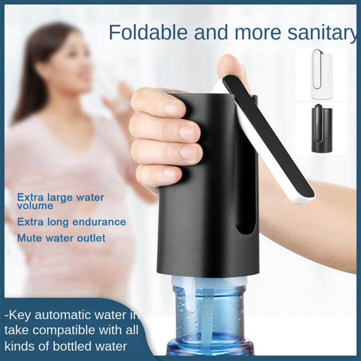 Foldable Electric Drinking Water Dispenser 1200mAh USB Rechargeable ...