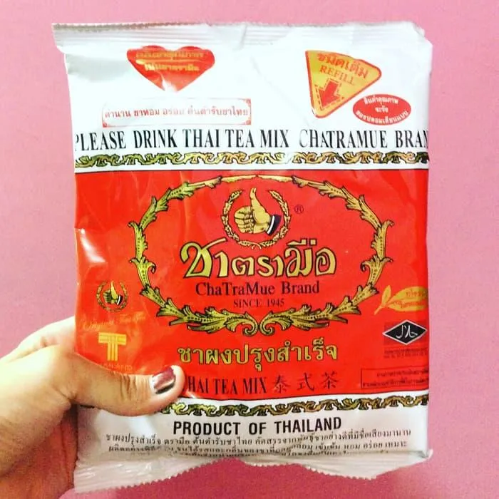 THAI TEA NUMBER ONE (VARIANT THAI TEA ORIGINAL WARNA MERAH) - CHATRAMUE ...