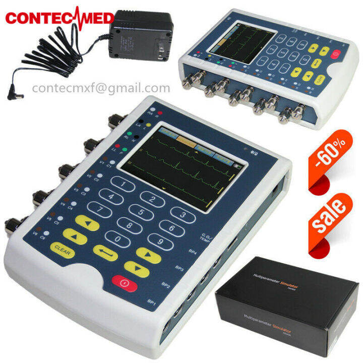 CONTECMED MS400 Portable Patient Simulator Touch Screen Multiparameter ...