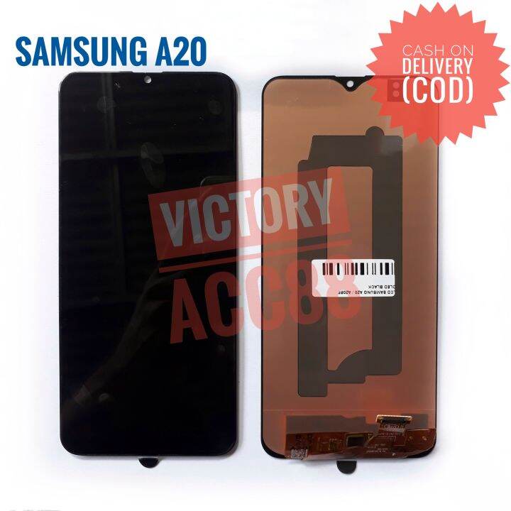 LCD Samsung A20 A205F A205 2019 Fullset Touchscreen/ OLED | Lazada ...