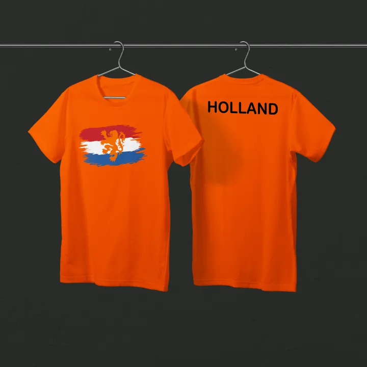 Kaos Bola Negara belanda cocok buat nobar euro | Lazada Indonesia