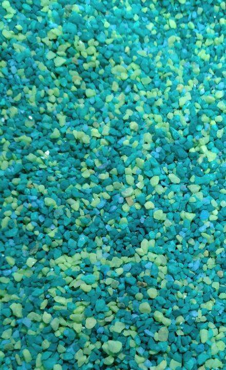 Artificial Coloured/Colored Aquarium Gravel - per KG (GY00005123) | Lazada