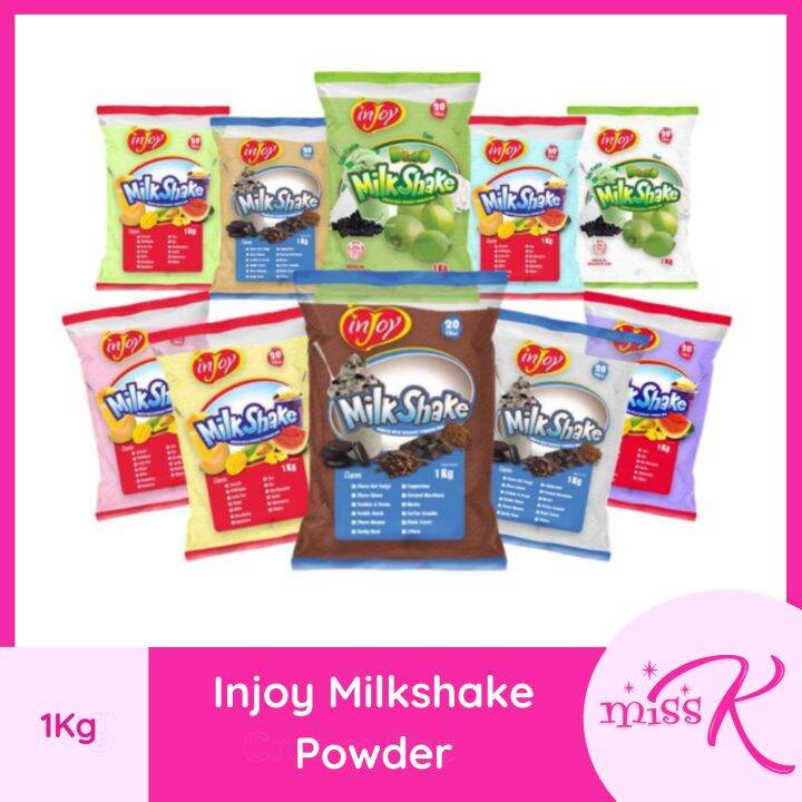 Injoy Milk Shake Powder | Milkshake | 1 Kilo and 250g Repacked | Lazada PH