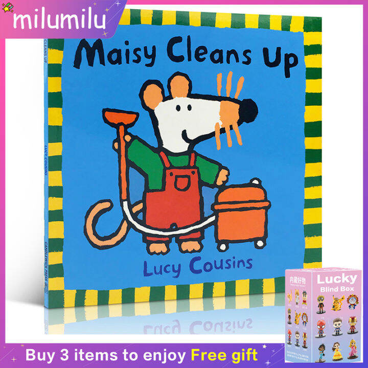 Lucy Cousins's Maisy Cleans Up หนังสือภาพเด็ก | Lazada.co.th