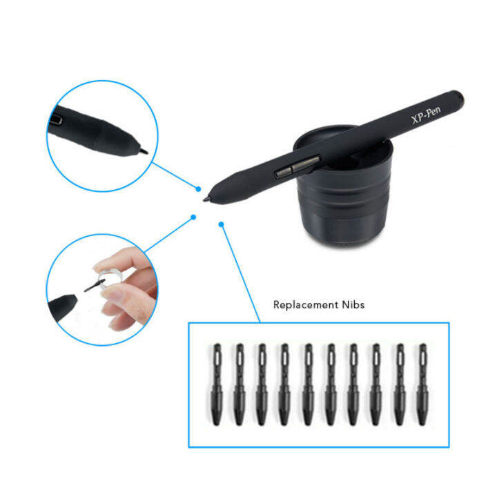 XP-Pen Standard passive pen batteryfree stylus Replacement Nibs 100 ...