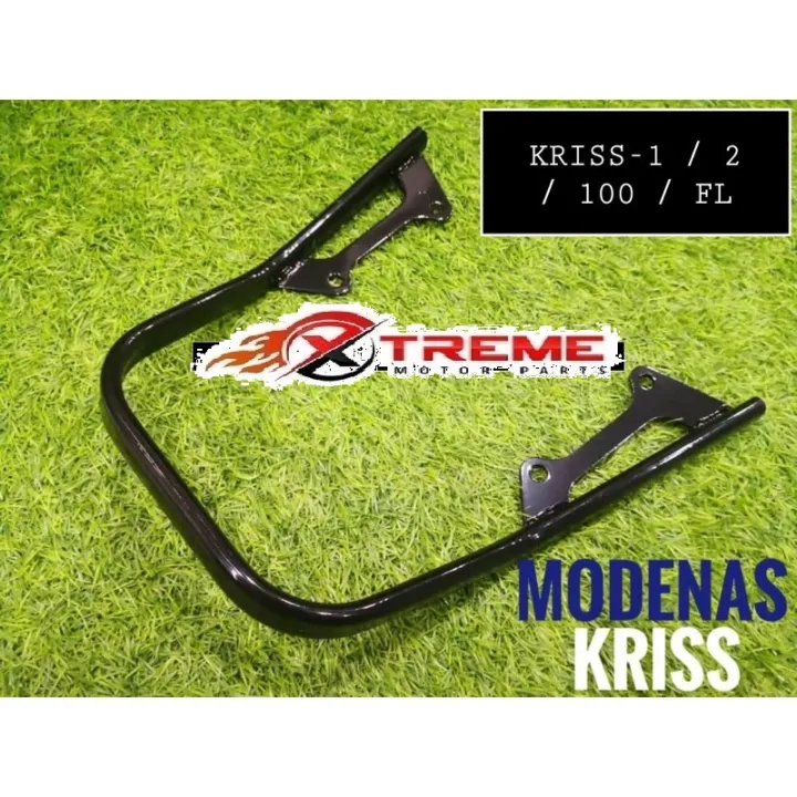 Modenas Kriss 1 Kriss 2 Kriss100 FL Kriss110 L Bar Spoiler Besi Bar Handle Seat Carrier Standard ...