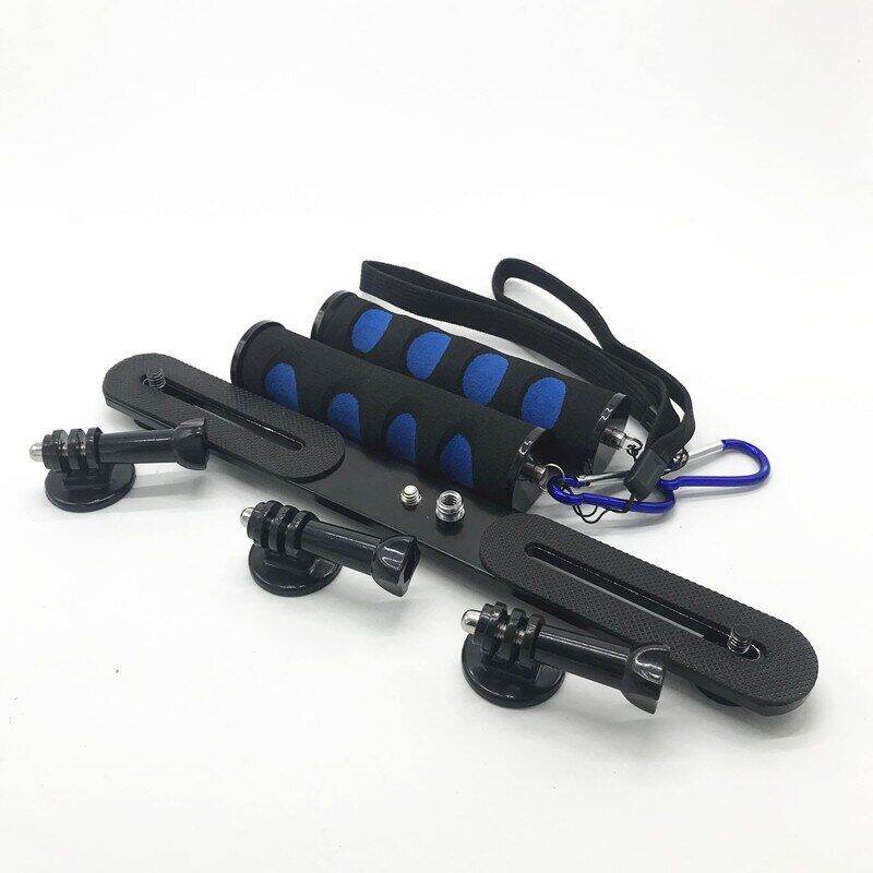 Handheld Handle Hand Grip Stabilizer Rig ใต้น้ำ Scuba Diving Tray Mount ...