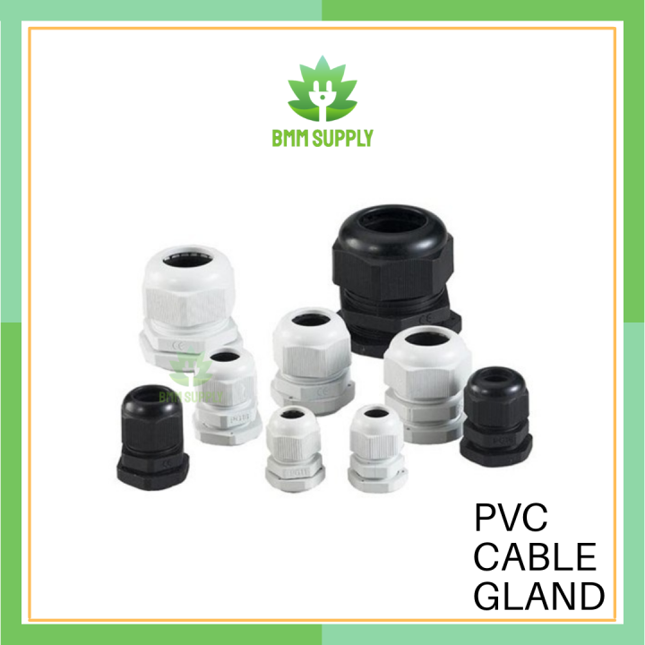 PVC #M40, M50, M63 CABLE GLAND (BLACK) | Lazada