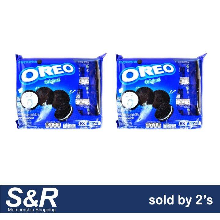 Oreo Original Vanilla Snack 2 packs | Lazada PH