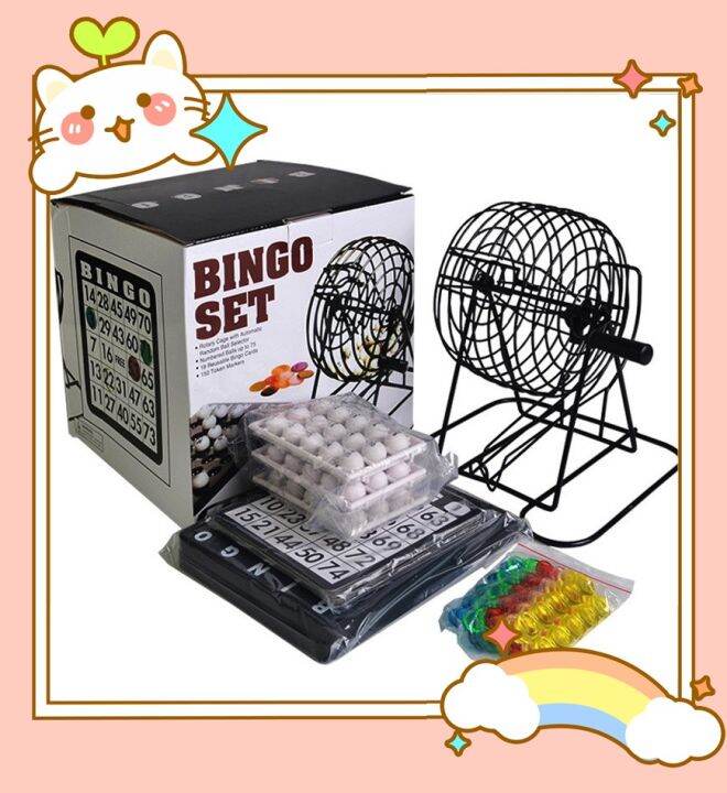【Fast delivery+COD】Bingo Game Machine Family Gathering And ...