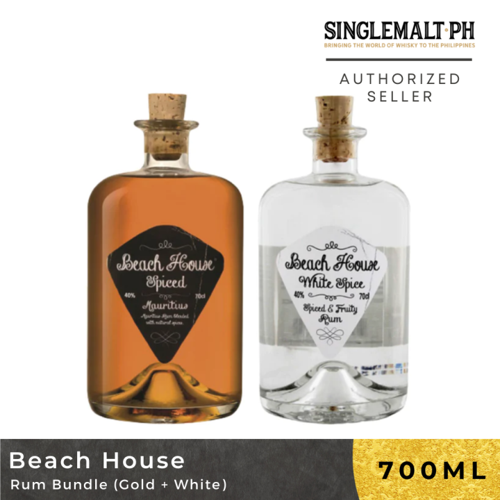 Beach House Rum Bundle 70cl (Gold + White) | Lazada PH