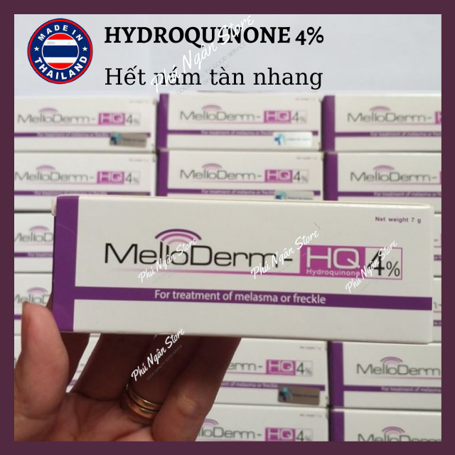 Kem nám MelloDerm HQ 4 (Hidroquione 4%) Thái Lan 7g | Lazada.vn