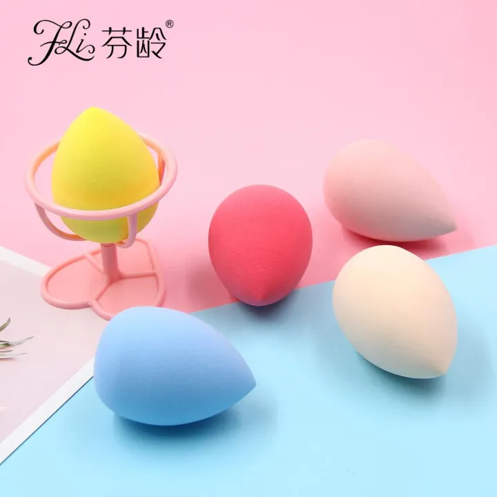 [Charming] Makeup Foundation Sponge Blender Egg Shape Foam Puff ...