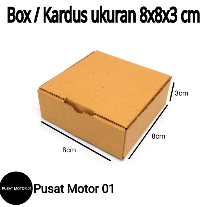 Kardus Packing Kecil Box Packing 8x8x3 Cm Box Packing Kotak Kardus ...