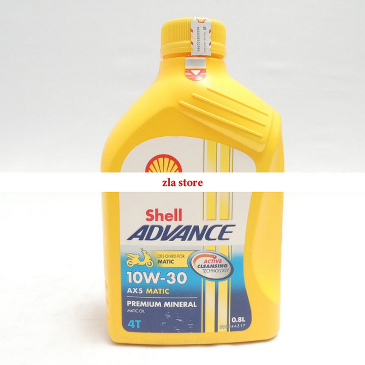 Oli Shell Advance Ax5 4T 20W40 Scooter 0.8Liter | Lazada Indonesia