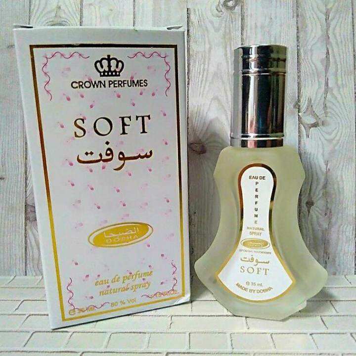 SOFT Parfum Spray DOBHA Kemasan 35ml EDP Eau De Perfume | Lazada Indonesia
