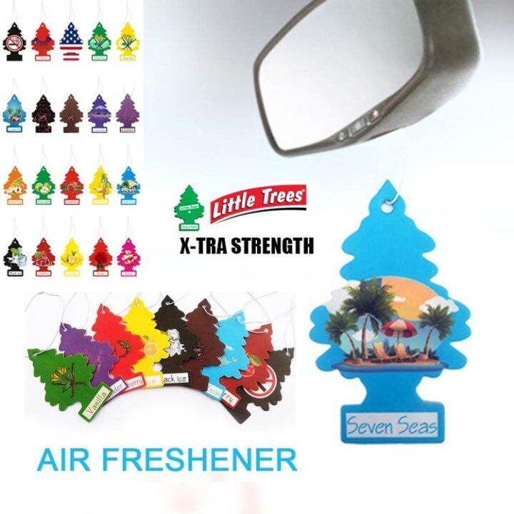 Little Tree Assorted Air Freshener Hanging Paper Tree Cardboard For ...