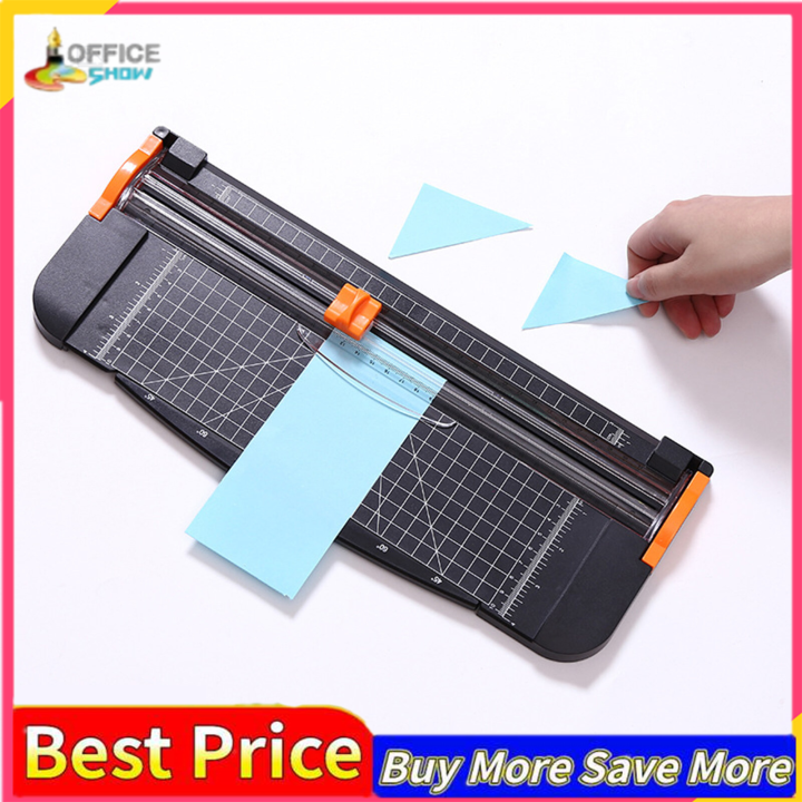 Portable A4 Paper Cu-tter 12.2 In-ch Cut Length Desktop Paper Trimmer ...