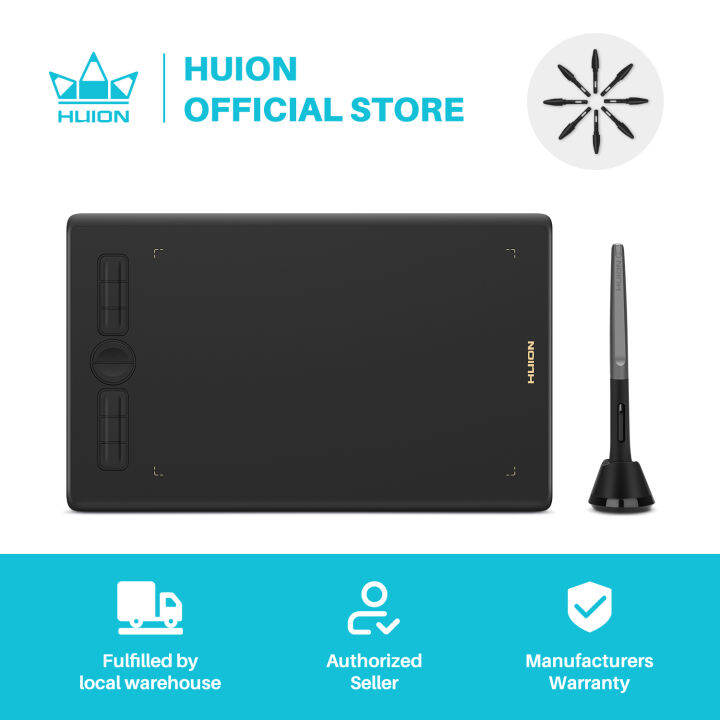 HUION 10th Anniversary Products Inspiroy H580X Drawing Tablet Pad ...