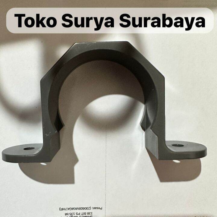 SCGsadleclip1.5" KLEM PVC 1.5 inch KLEM PIPA PVC CLAM KLEM PIPA 11/2 ...