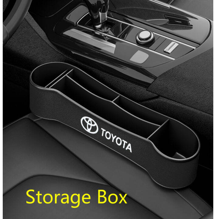 HYS Full System Seat Seam Storage Box for Toyota VIOS WIGO Fortuner ...