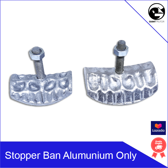 Stopper Ban Aluminium Only Set Ukuran 18 - 21 | Lazada Indonesia