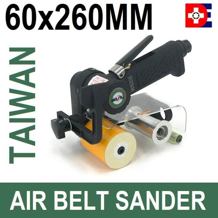 Taiwan air polishing belt machine Pneumatic Belt sander 60 x 260mm ...
