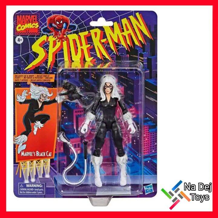 Marvel Legends Spider Man Comics Black Cat 6 Figure มาเวล เลเจนท์ สไป