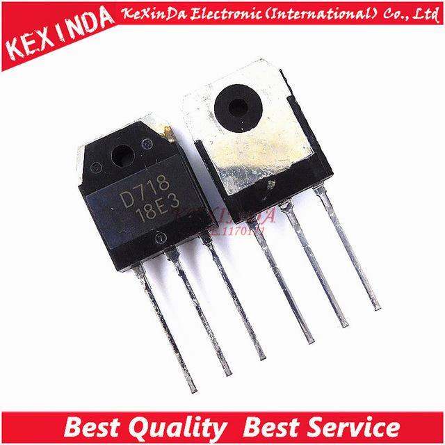 10 ชิ้น 2sd718 D718 sd718 8A 120 โวลต์ 80 วัตต์ TO-247 IC | Lazada.co.th