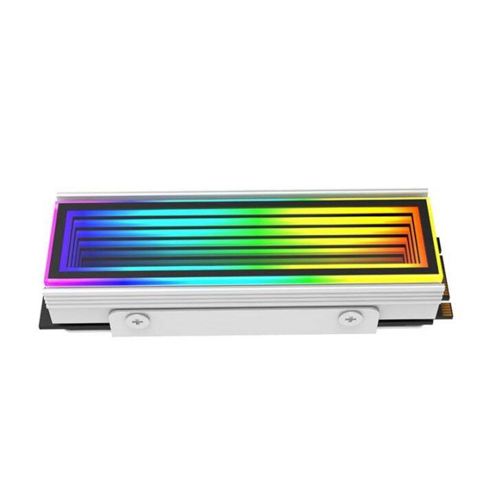 5V ARGB Sync Computer 2280 SSD M2 Radiator PC RGB M.2 Nvme Cooling ...