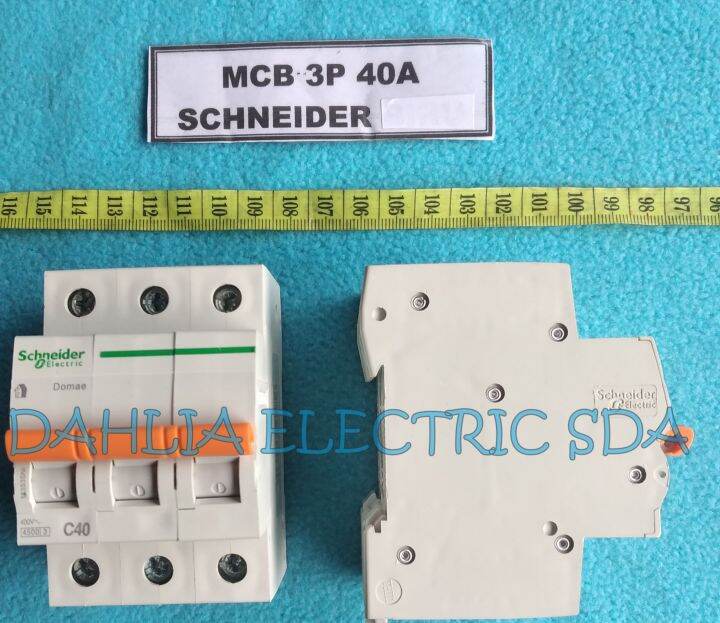 MCB 3 PHASE 40A SCHNEIDER | Lazada Indonesia