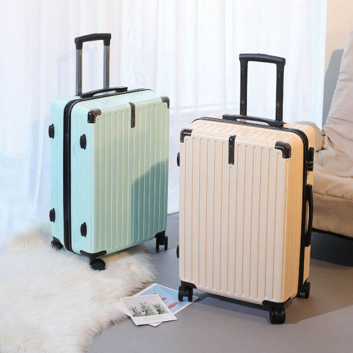 Official website flagship store Hanke suitcase female male small 20 inch luggage case leather ...