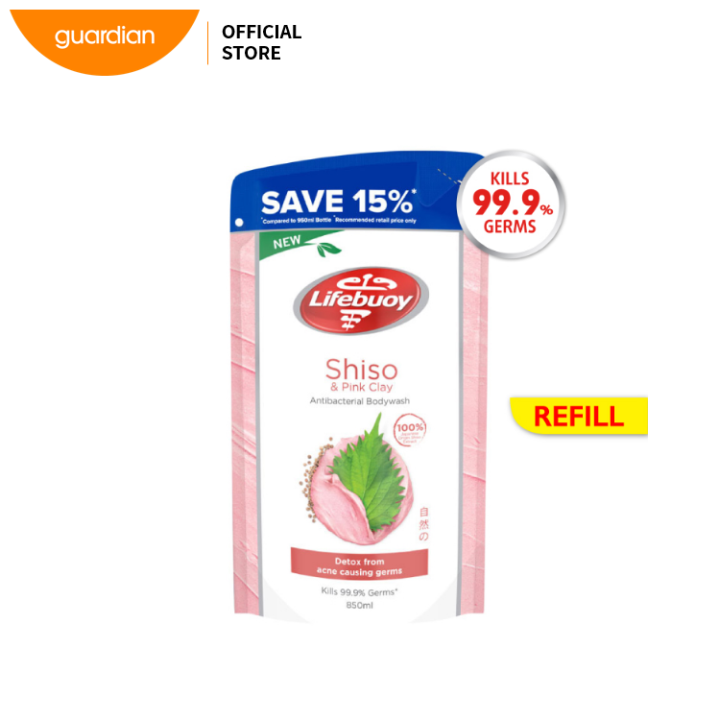 Lifebuoy Pink Clay Bodywash 850ml | Lazada
