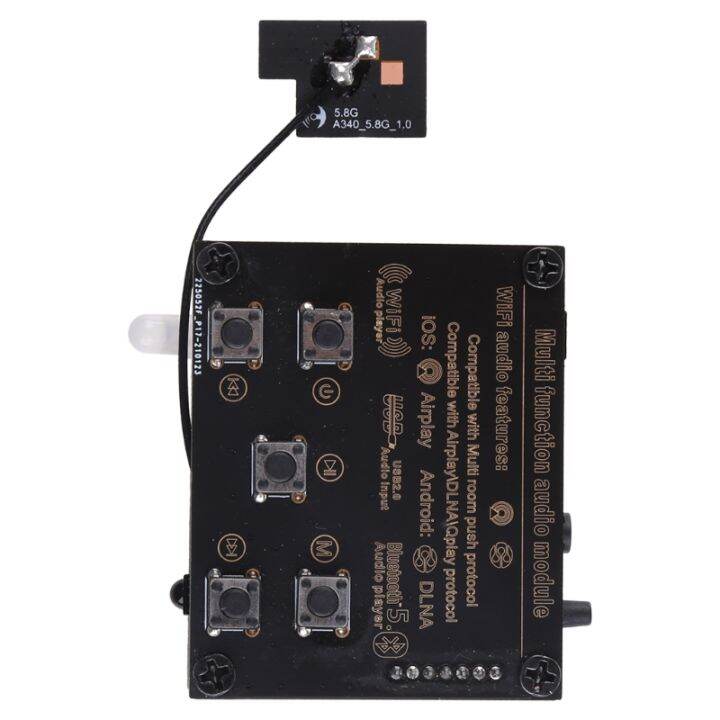 WiFi and Bluetooth-compatible 2 in 1 Model WiFi Audio Receiver Module ...