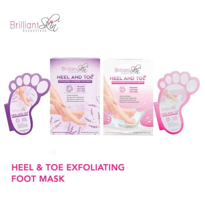 Brilliant Skin Heel & Toe Exfoliating Foot Mask | Lazada PH