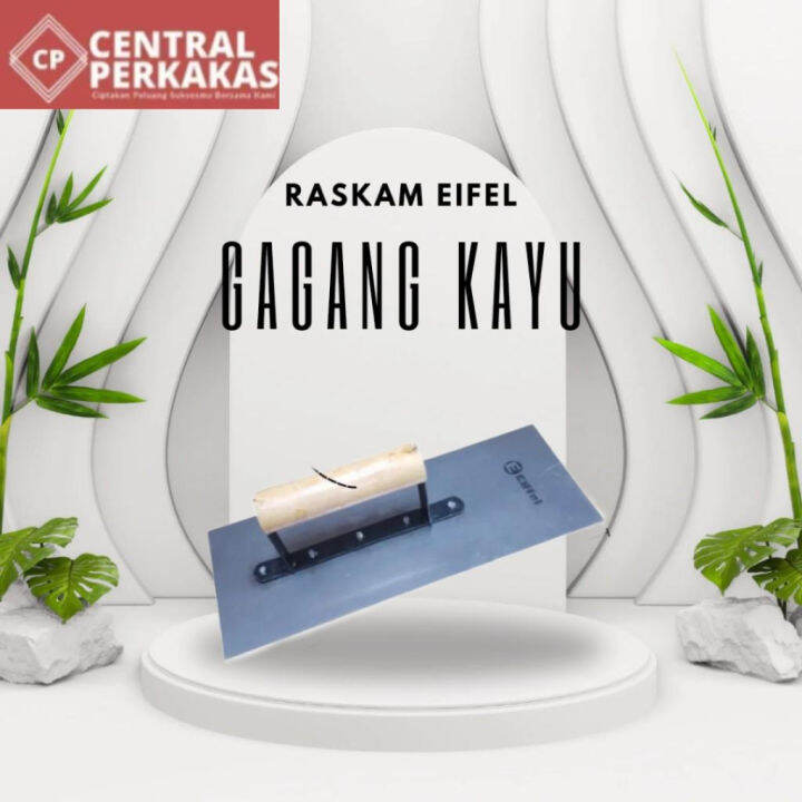 Raskam Roskam Plat Baja Karbon - Trowel Epoxy Epoksi - Alat Acian Tembo ...