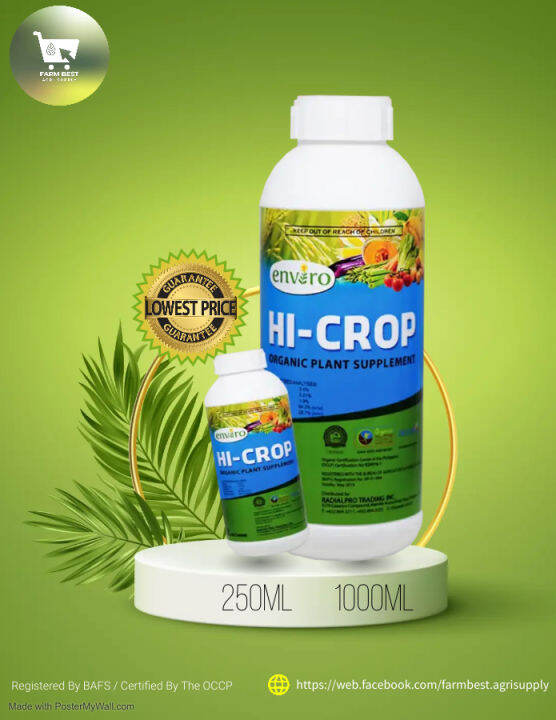 Foliar Fertilizer Organic 1L/250ML | Lazada PH